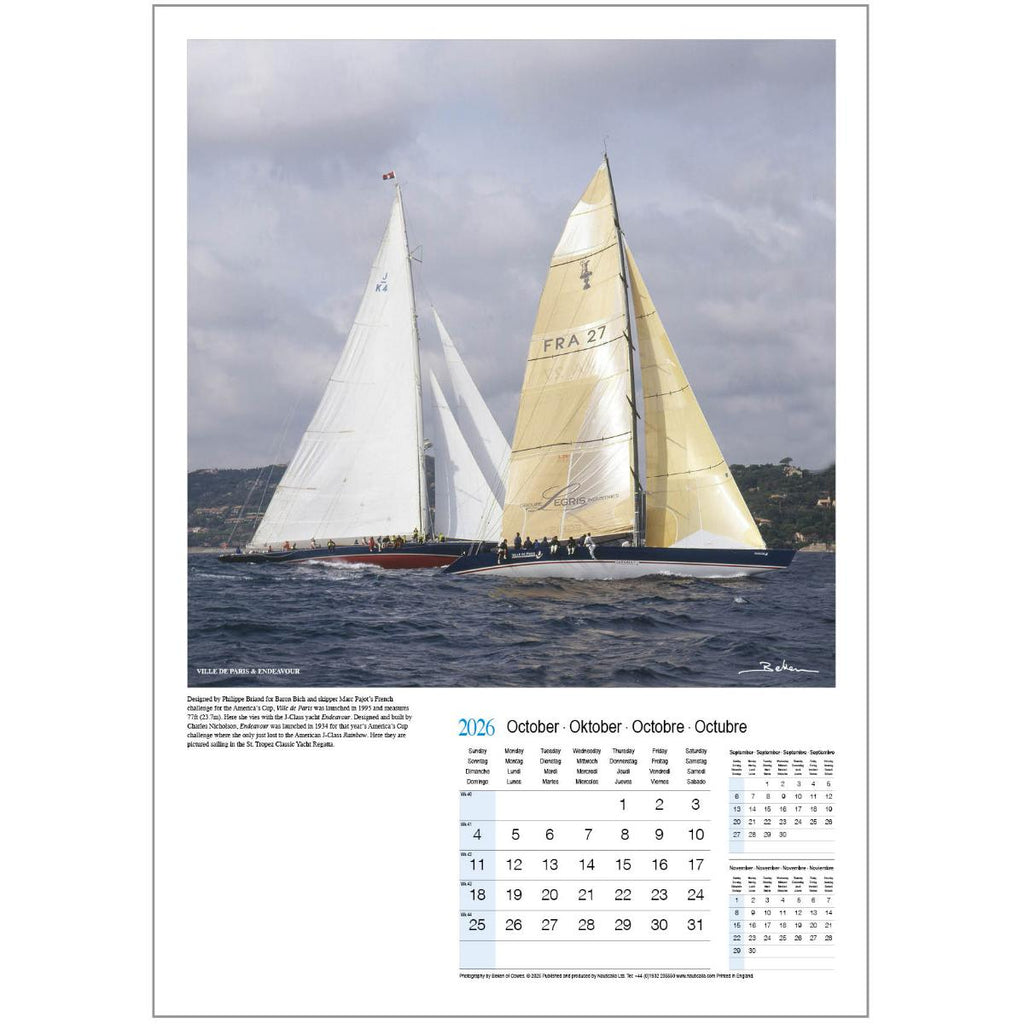 Beken of Cowes Calendar 2026 - Beauty of Sail – Nauticalia