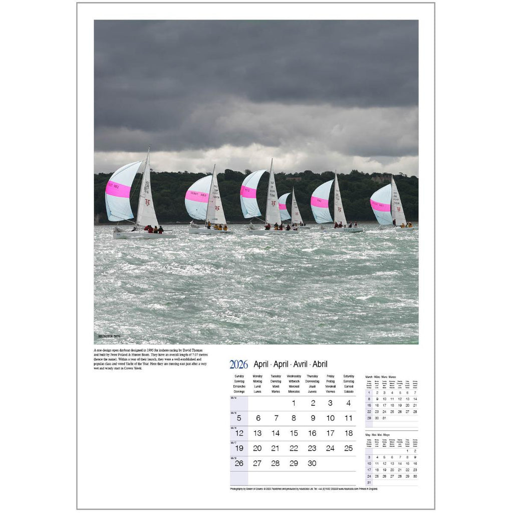 Beken of Cowes Calendar 2026 - Yachting – Nauticalia
