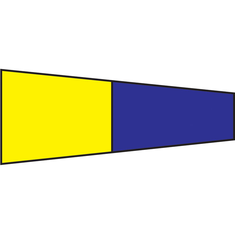 Numerical Code Flag Pennants at Nauticalia - Shop Online.